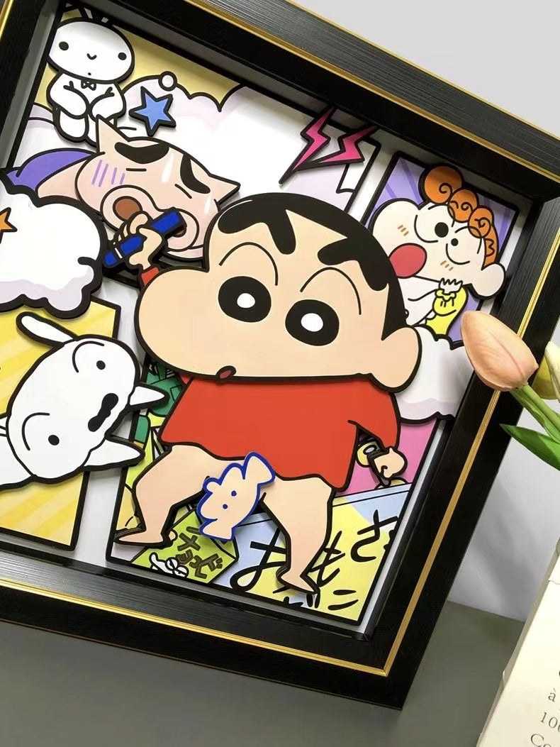 【In stock】Decorative Painting of Crayon Shin-chan-momo Studio ...