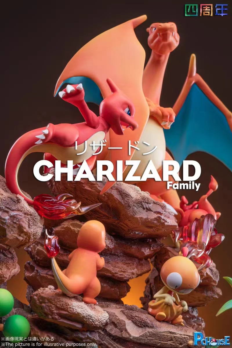 【In stock】Charizard Family-Pokemon-PC House Studio - weareanimecollectors
