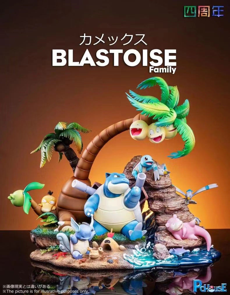 【Sold out】Blastoise Family-Pokemon-PC house Studio - weareanimecollectors