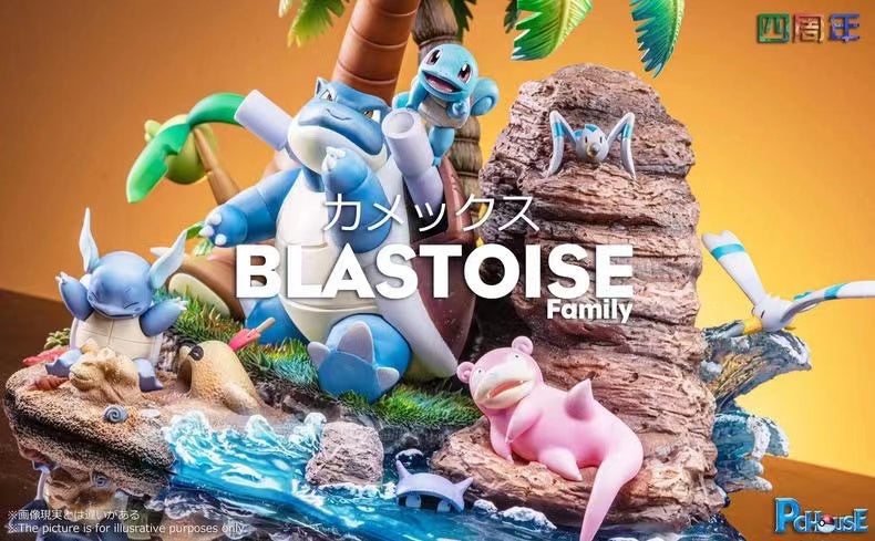 【Sold out】Blastoise Family-Pokemon-PC house Studio - weareanimecollectors