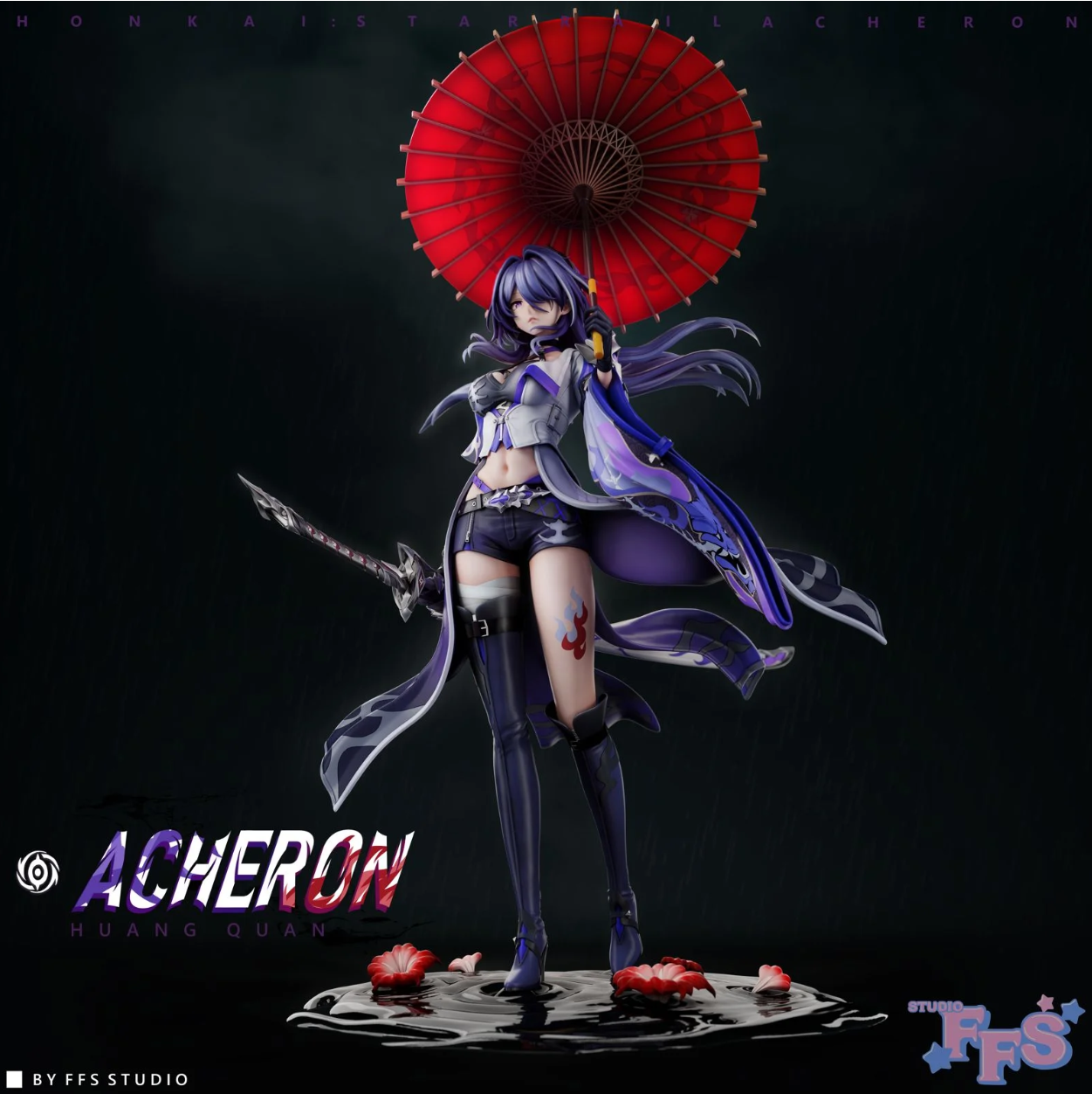 【Pre-sale】1/6 Scale Acheron-Honkai: Star Rail-FFS Studio ... 【Pre-sale】1/6 Scale Acheron-Honkai: Star Rail-FFS Studio ...
