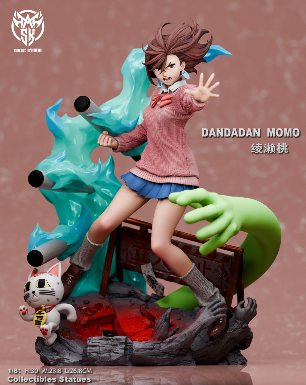 【Pre-sale】1/6 Scale Ayase Momo-DANDADAN-Mask Studio - weareanimecollectors 【Pre-sale】1/6 Scale Ayase Momo-DANDADAN-Mask Studio - weareanimecollectors